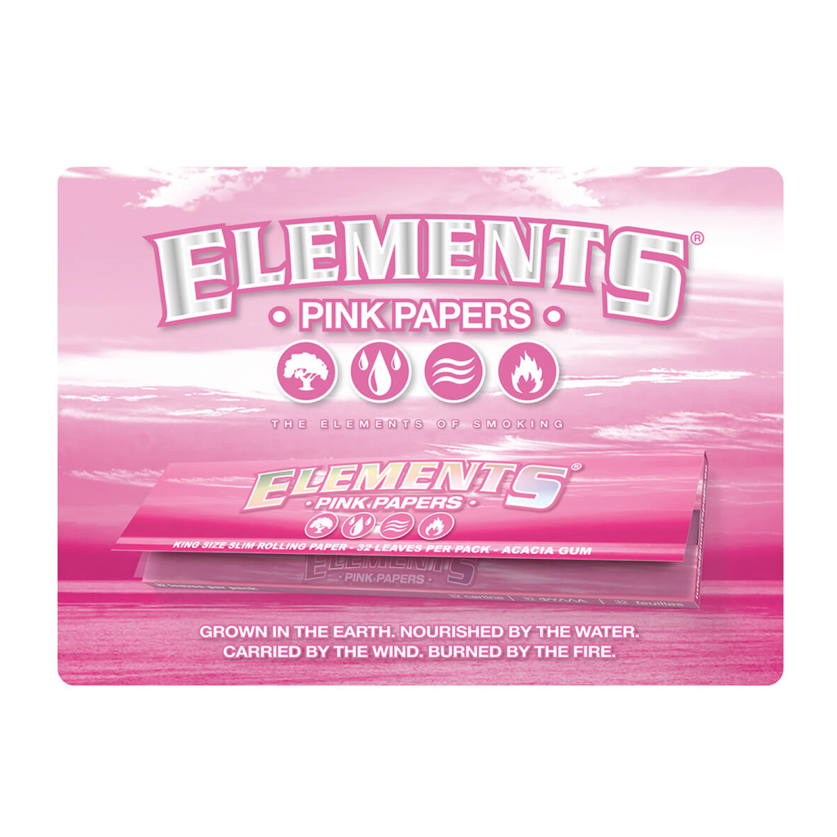 ELEMENTS Pink Counter Mat – XXL Arbeits- & Rollmatte