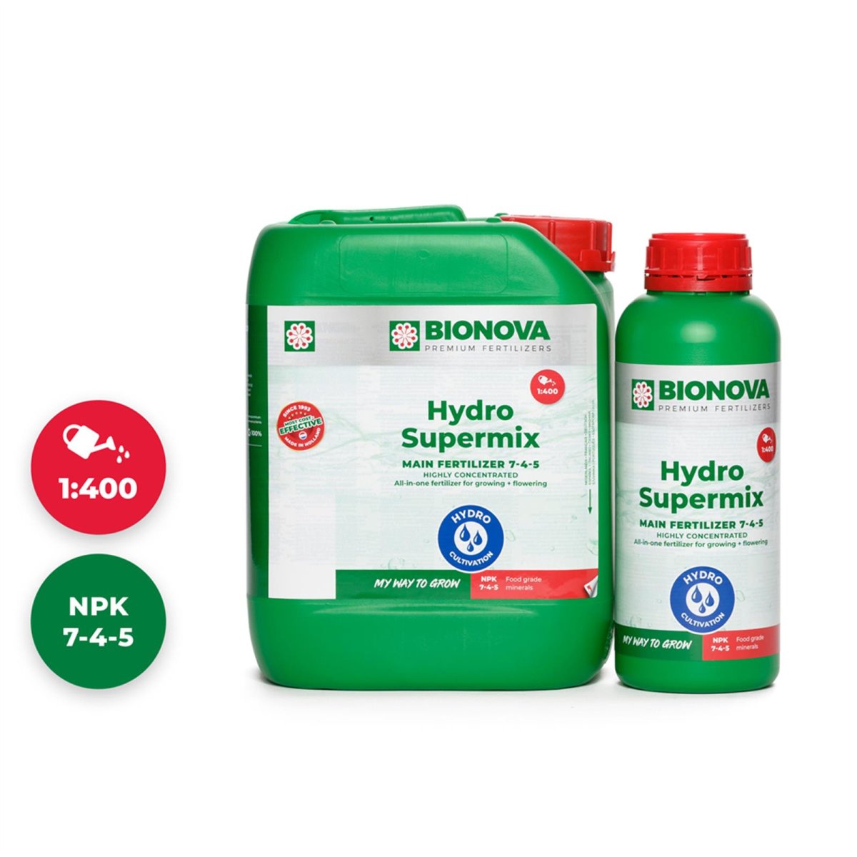 Perfektes Wachstum mit Bionova Hydro Supermix | Growbee.de
